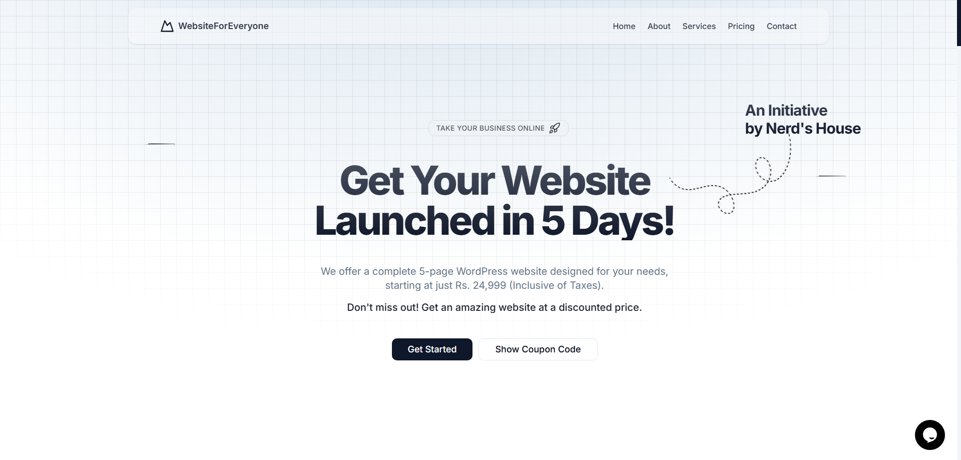 Website for Everyone - 5 Page WordPress Website Package